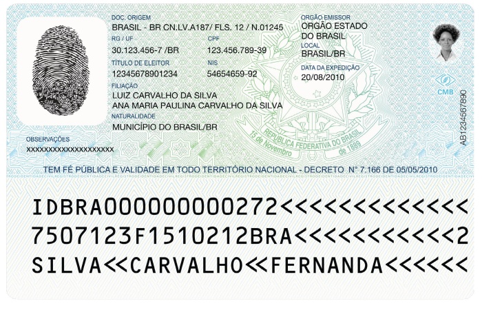Começa hoje convocação para troca do RG pelo novo registro de identidade