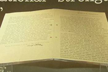 Museu exibe carta inédita de Hitler