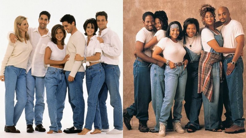 Friends e Living Single: o tom de pele pode influenciar o sucesso de ...