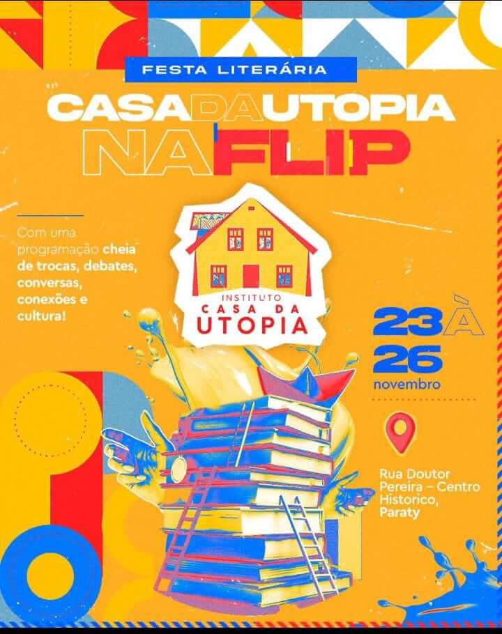 Casa da Utopia na FLIP - Geledés