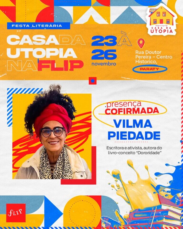 Casa da Utopia na FLIP - Geledés