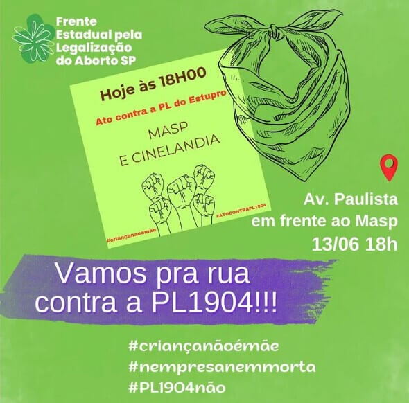 Mulheres Vão às Ruas Contra Pl Que Equipara Aborto A Homicídio Confira